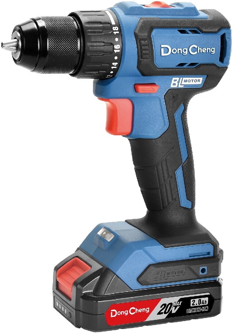 Дрель-шуруповерт DongCheng DCJZ2040 аккум. патрон: б