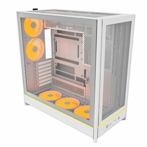 Компьютерный корпус Montech HS01 PRO (HS01 PRO (B)) белый - Mid Tower, Micro-ATX, Mini-ITX, Standard-ATX, USB 3.2 Gen 1 Type-C