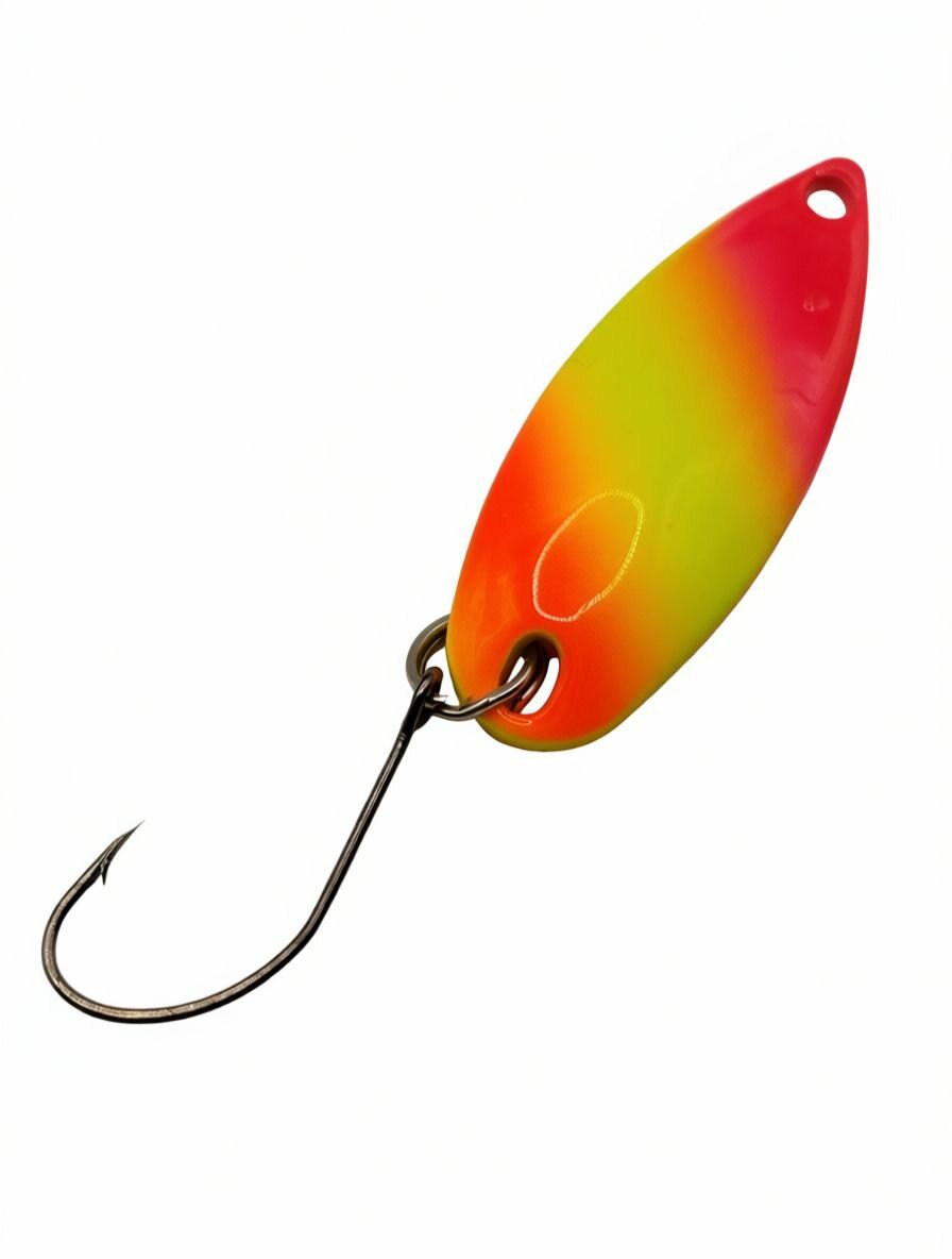 Блесна FOREST MIU 3.5г Колеблющаяся блесна для ловли окуня, щуки и судака, длина 33 мм, с крючком