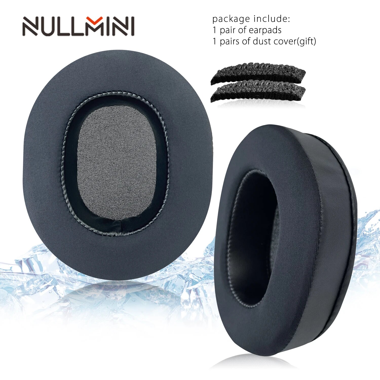 NullMini Амбушюры для Fifine H6, охлаждающий гель