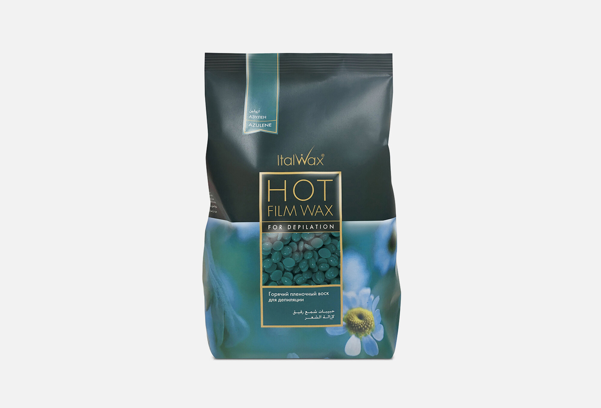 Воск горячий пленочный ITALWAX Film Wax Azulene