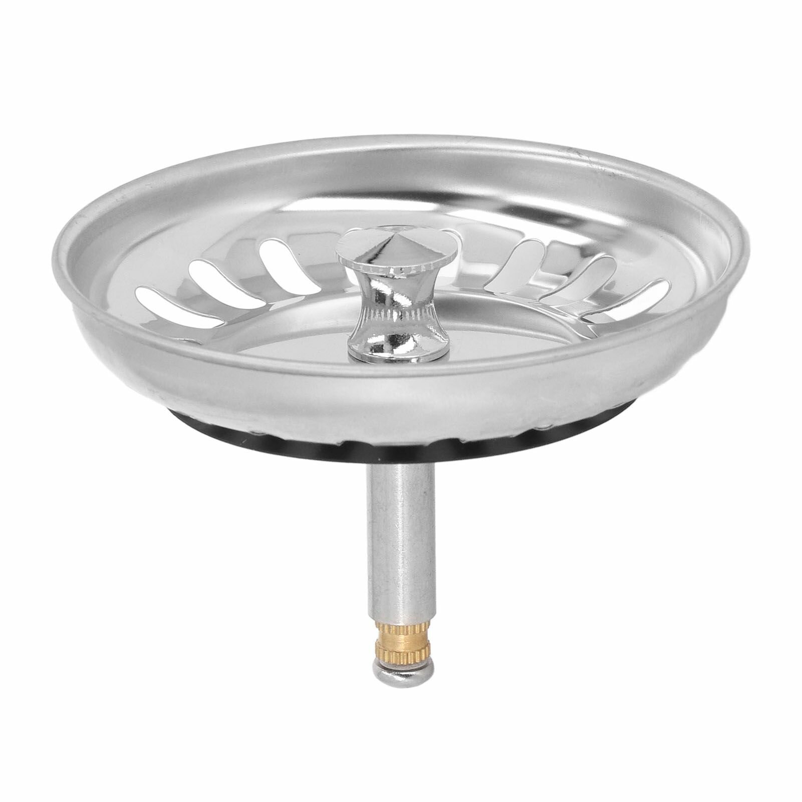 Корзина для кухонной мойки, сетчатый фильтр для раковины из нержавеющей стали, нижняя пробка, комбинированная для стандартных стоков, внешний диаметр 79 мм