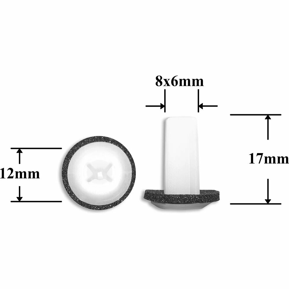 Крепавто Автокрепеж для Acura Honda 10 шт 90670SG0003 , 91626SH3003 0614