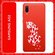 Чехол на Samsung Galaxy A02 / Самсунг Галакси А02 с принтом "Heart panther 2 - 1...