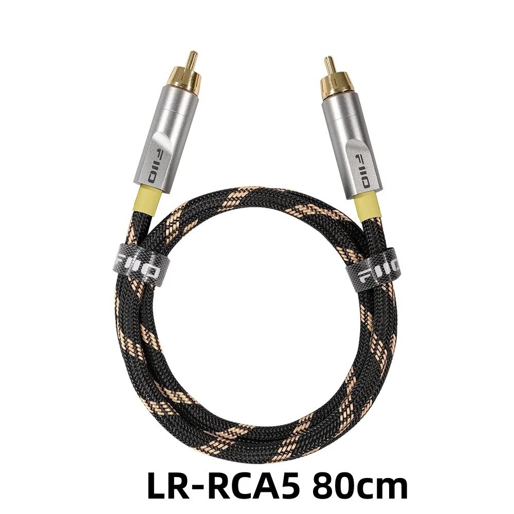 FiiO LR-RCA5 Цифровой Коаксиальный Аудиокабель RCA 5N Из Чистой Меди С Серебряным Покрытием