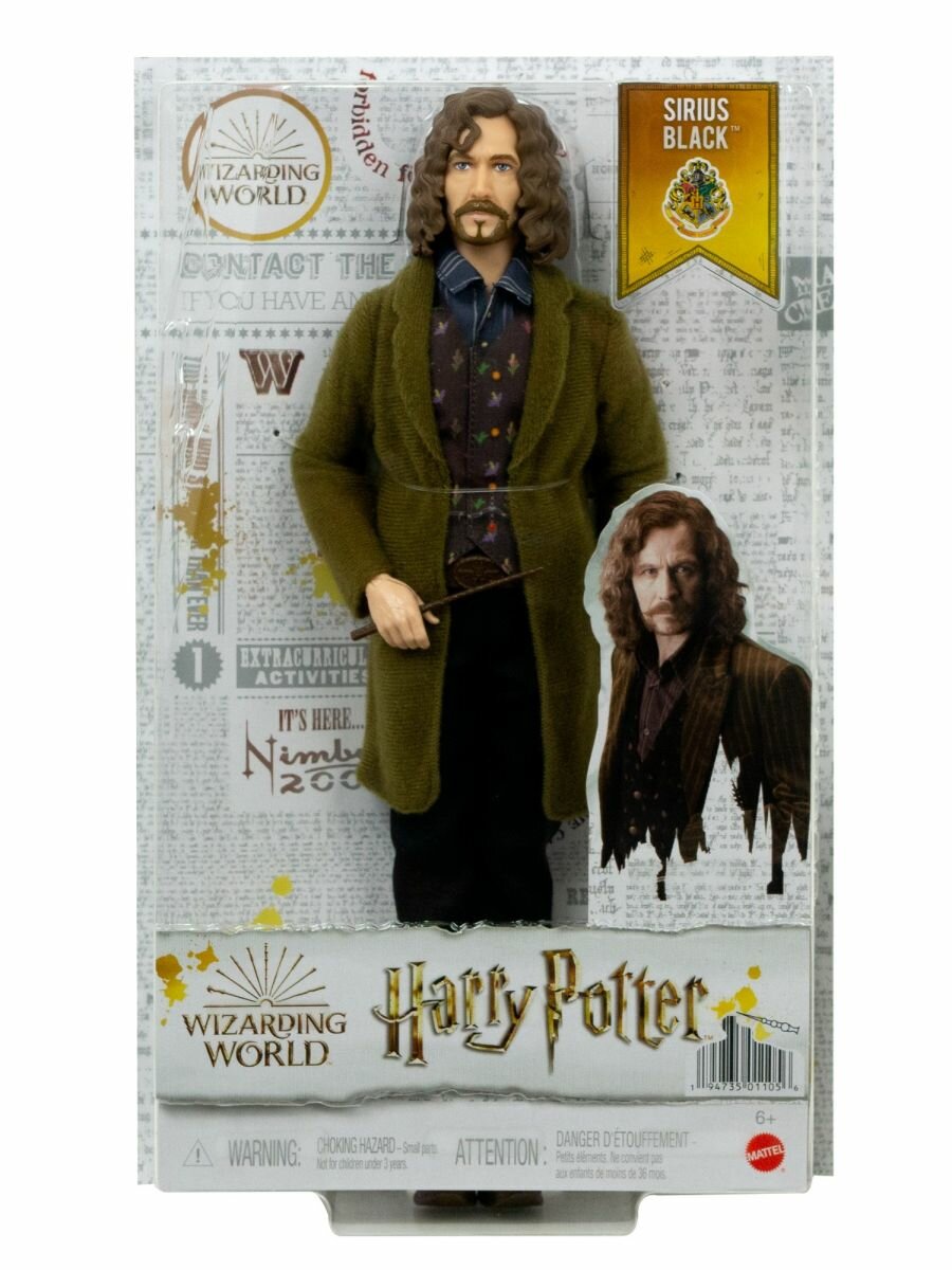 Кукла Wizarding World HCJ34 Сириус Блэк Гарри Поттер Harry Potter, 30 см Mattel