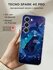 Чехол на Tecno Spark 40 Pro / Текно Спарк 40 Про с принтом "Ночные киты"