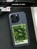 Чехол на Apple iPhone 15 Pro / Айфон 15 Про с принтом "Пантон Leaf Green", прозр...