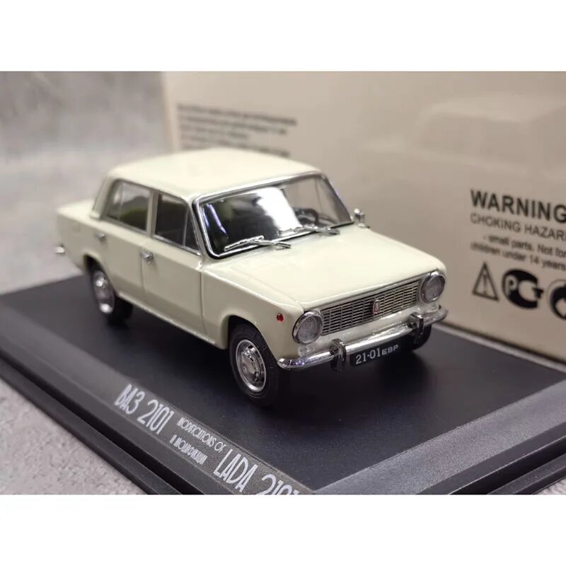 WELLY BA3 LADA 2101 металлическая модель автомобиля 1:43 A