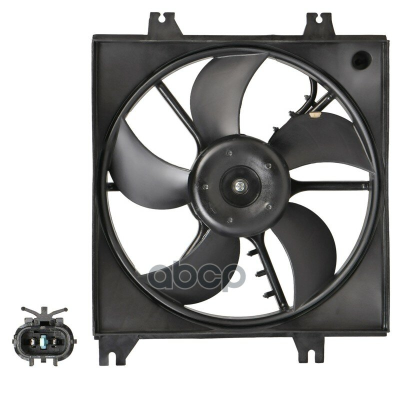 Крыльчатка с эл. мотором HYUNDAI ACCENT (99-) M/A LUZAR арт. LFC0800