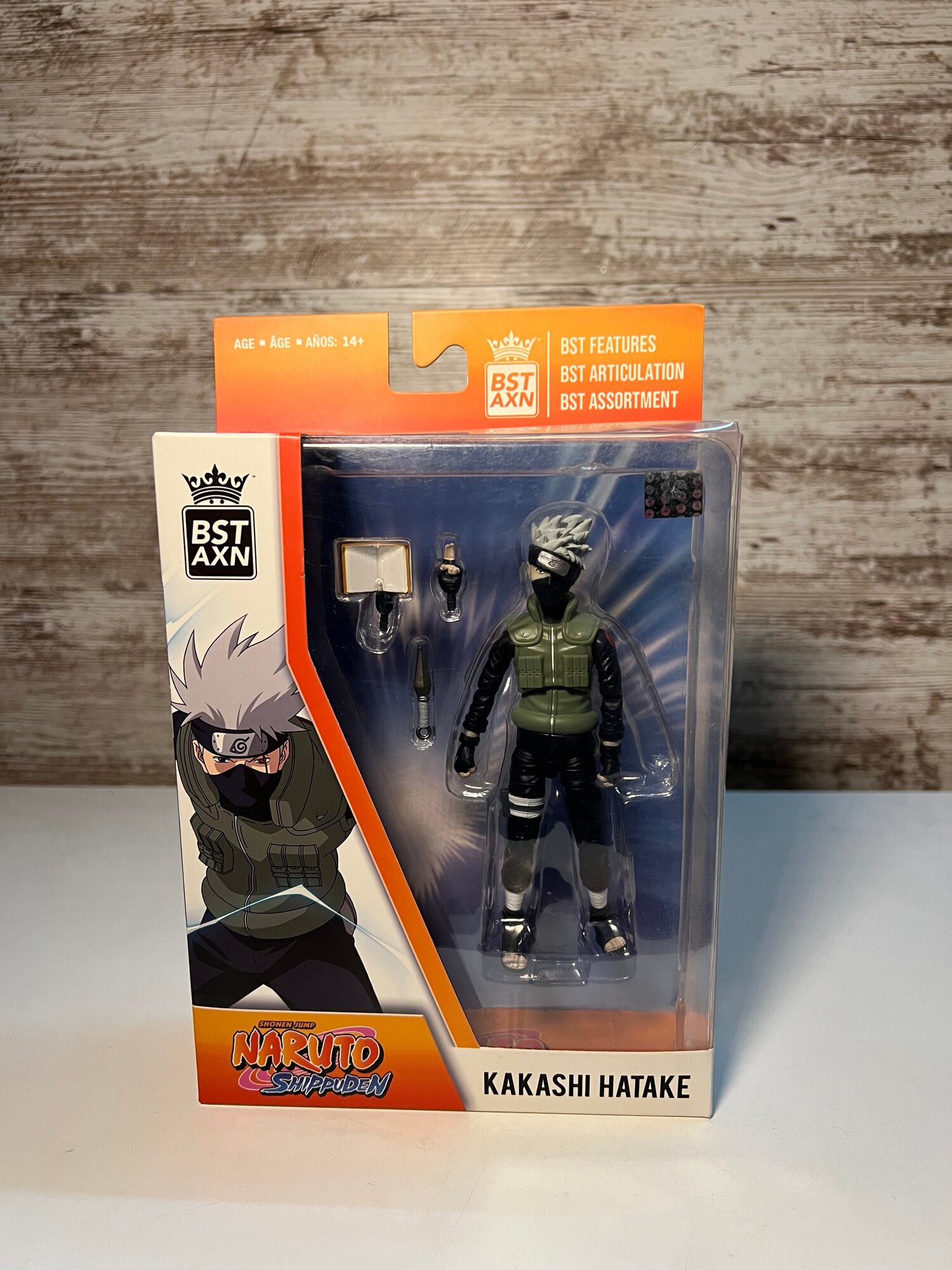 Фигурка Какаши Хатакэ, Наруто, Kakashi Hatake, Naruto, 13 см, от BST AXN