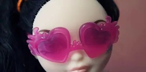 Розовые очки для кукол Monster High, 30 см, Цвет: 2.4