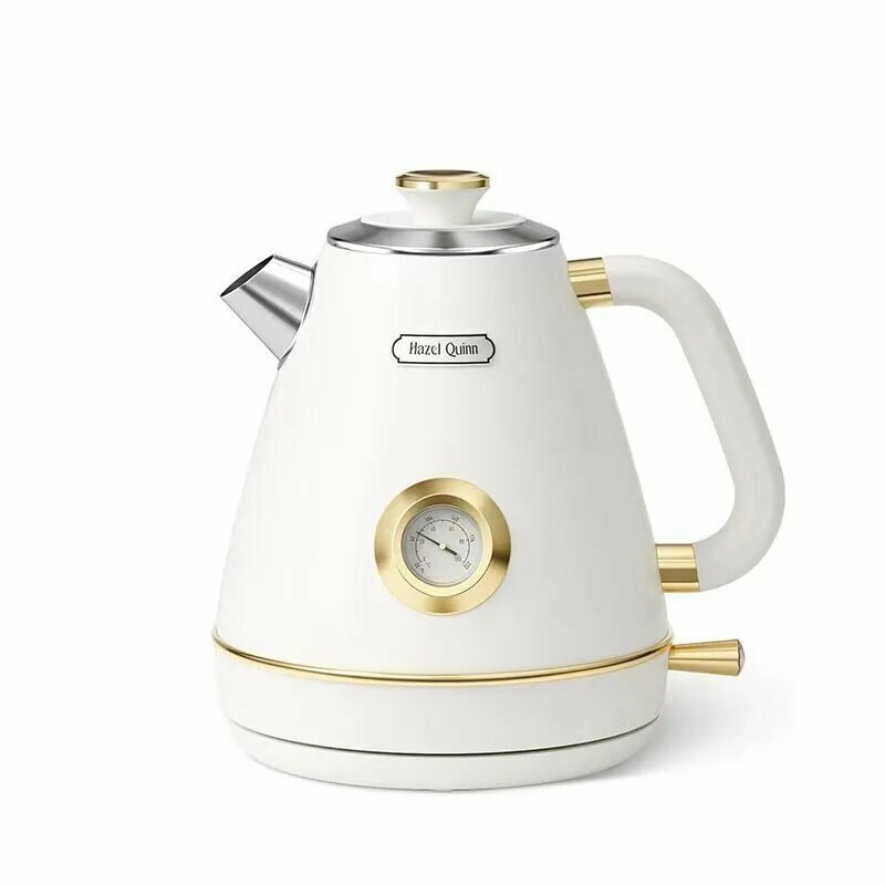 Электрический чайник 1,8Л，с термометром P50Y, слоновая кость