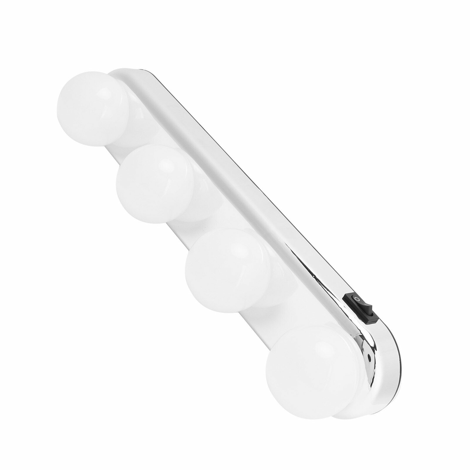 4 светодиодных лампы для туалетного столика, настенная лампа для макияжа, комплект лампочек, зеркальное освещение для гостиной, ванной комнаты