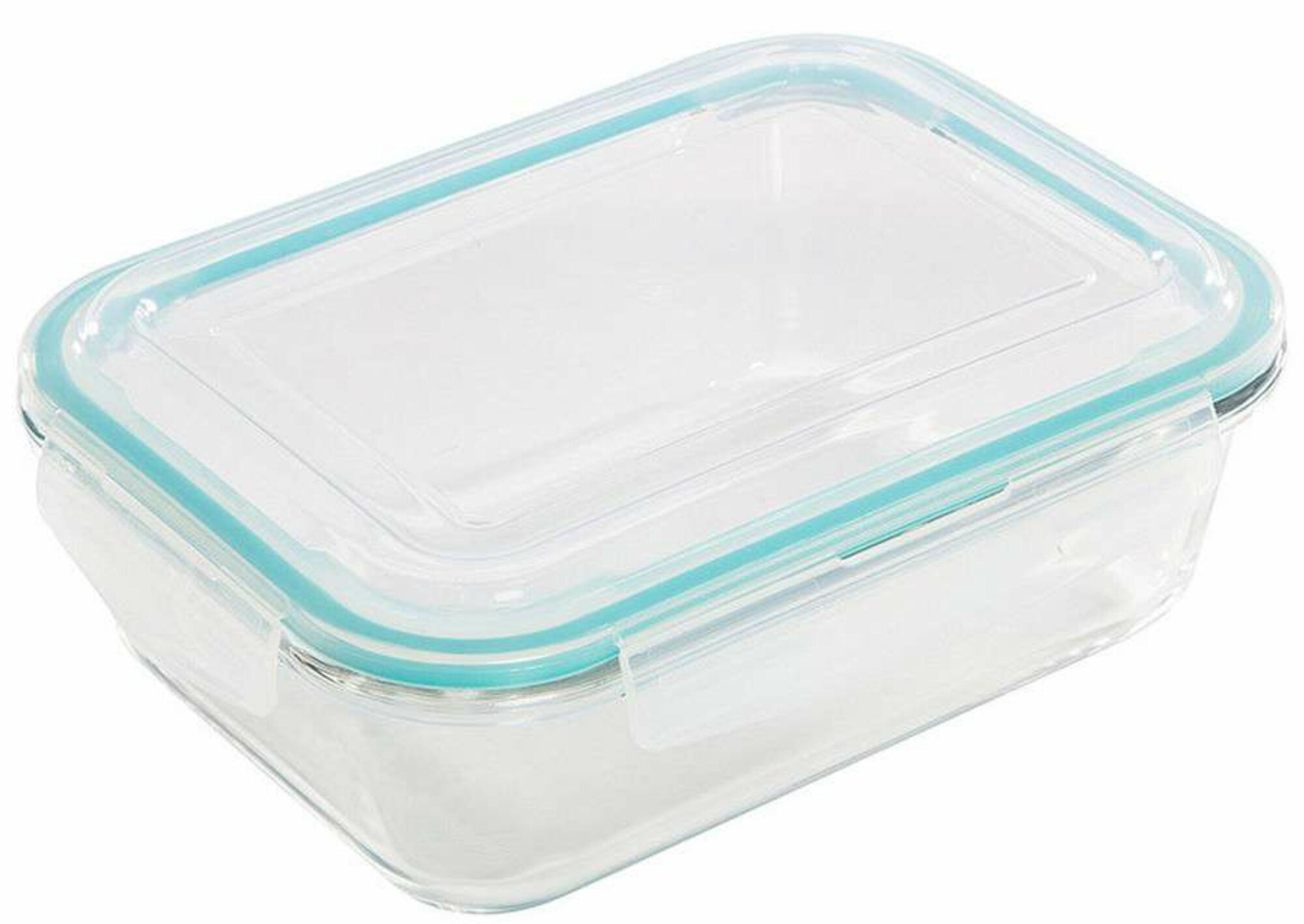 Контейнер DIAFANO,1500 мл из жаропрочного стекла с крышкой из пластм, прямоуг, темп режим -40 до +300С Mallony