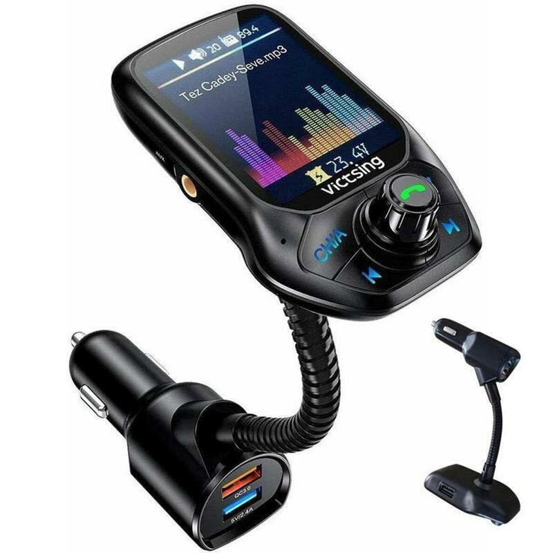 Автомобильный Bluetooth FM-трансмиттер/MP3-плеер с функцией hands-free и USB-портом