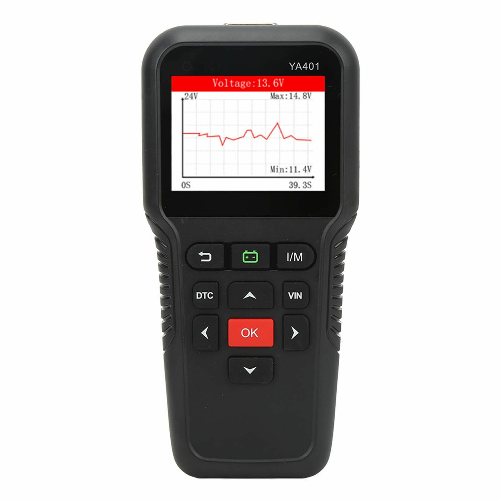 YA 401 OBD2 диагностический сканер Sensitivie TFT цветной дисплей считыватель кодов неисправностей сканер для автомобиля