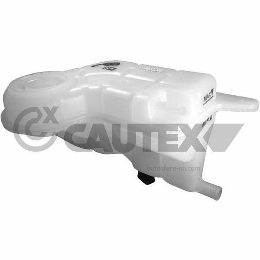 CAUTEX 750382 Бачок расширительный системы охлаждения с датчиком AUDI: A6 (C6) 2004-2011, Allroad quattro 2006-2012