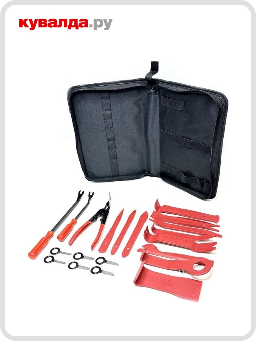 Набор съемников для снятия обшивки и клипс станкоимпорт ST090104