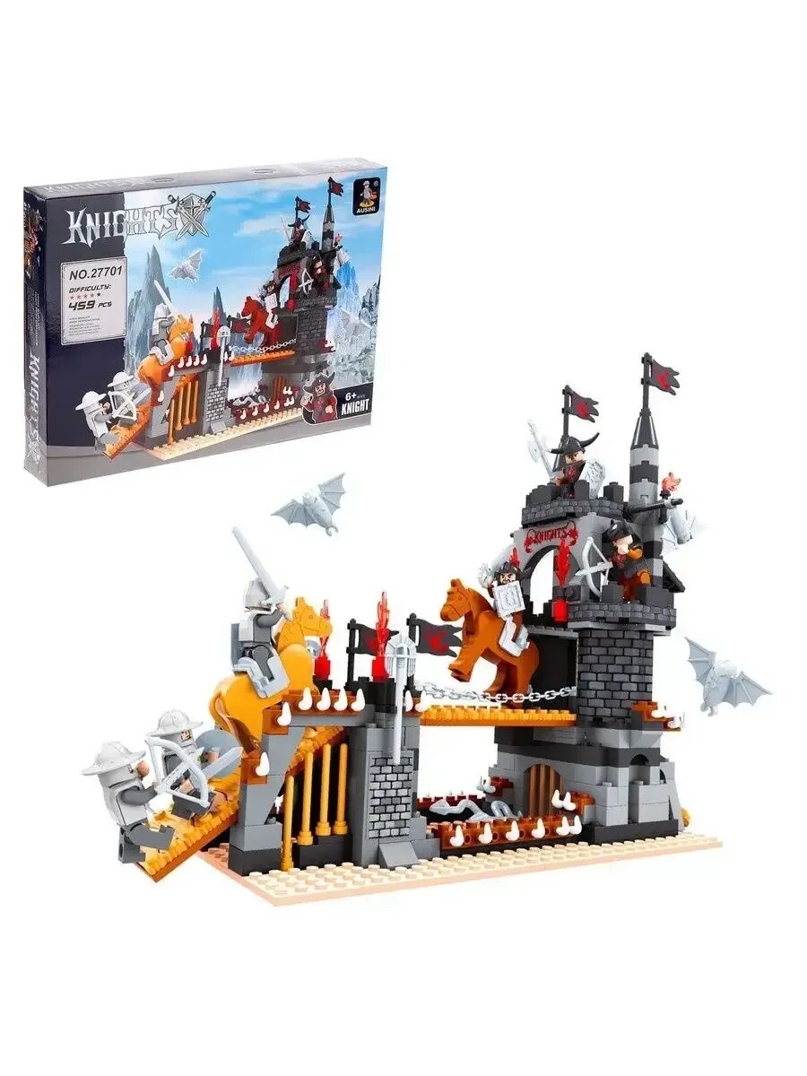 Конструктор "Сила рыцаря: Осада крепости"/Набор для мальчика