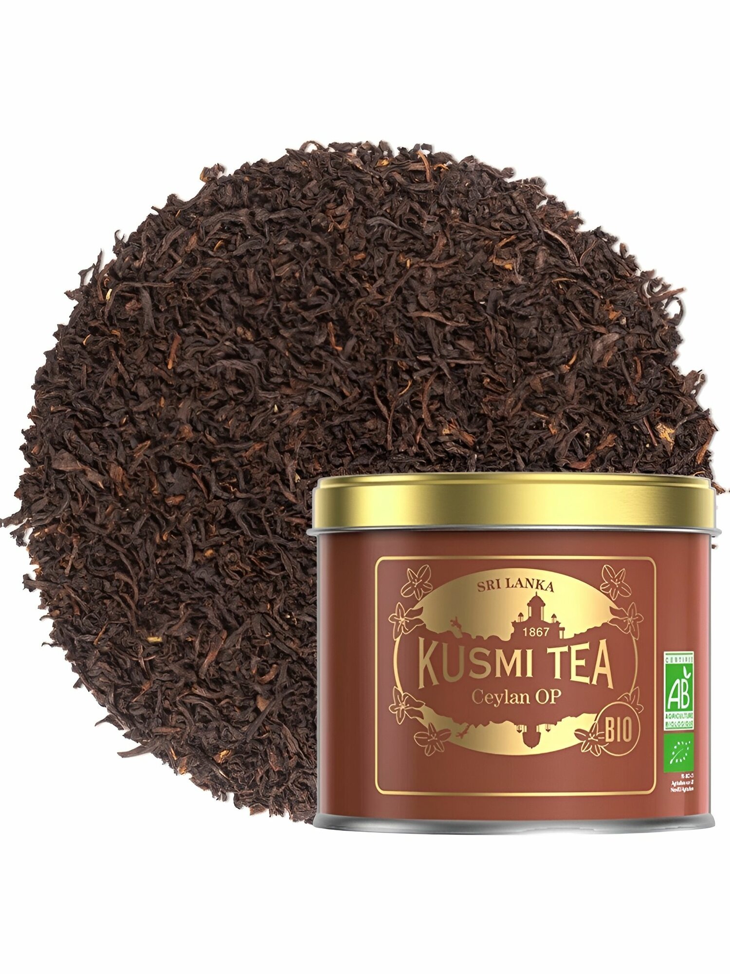 Черный чай CEYLON OP Organic