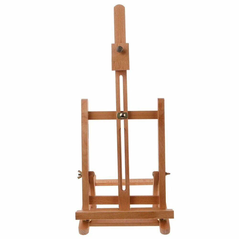 Столешний деревянный мольберт для рисования, металлокаркас