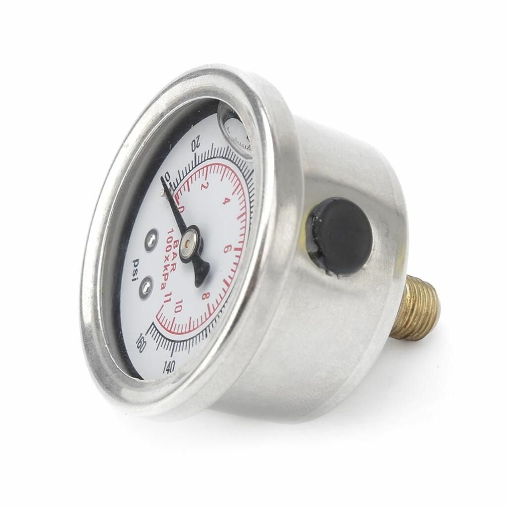 Манометр давления моторного масла 0-160psi универсальный 1/8 NPT
