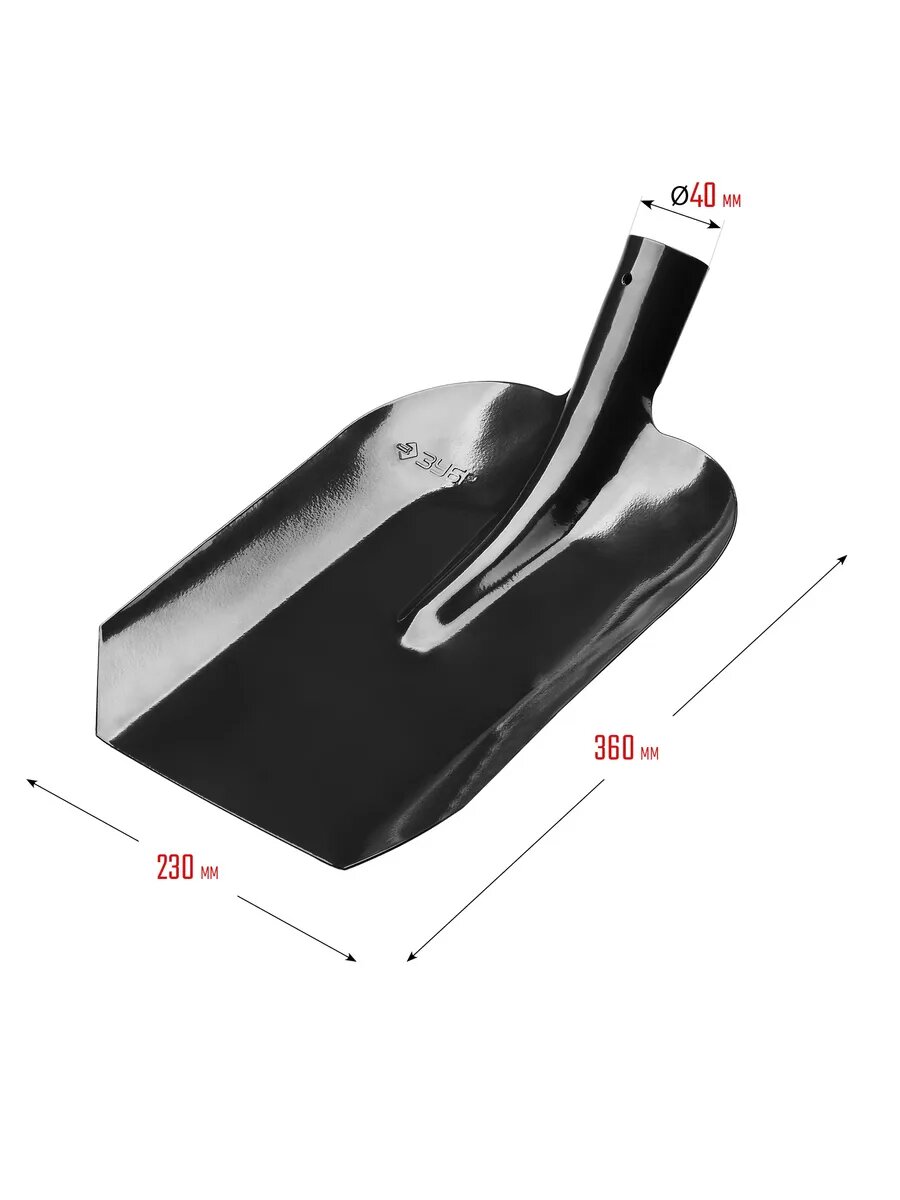 Мастер, 360 х 230 мм, полотно 1.6 мм, закалено, без черенка
