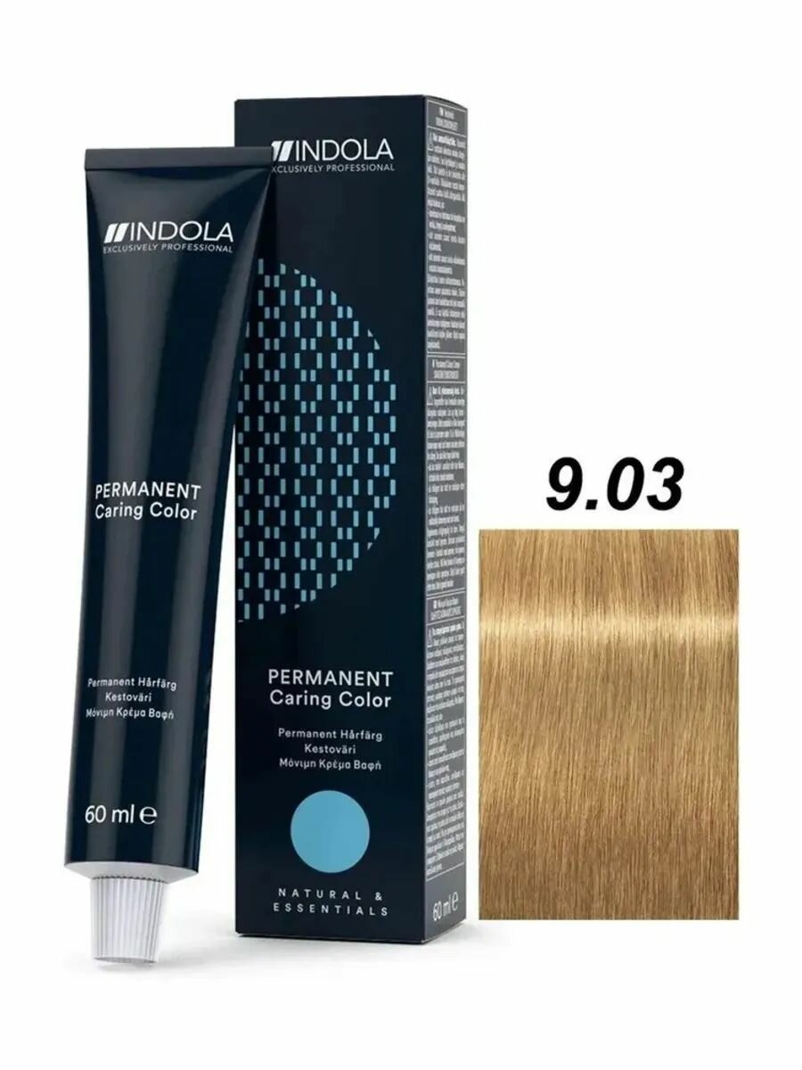 9.03 Краска для волос Indola Natural&Essentials, 60мл