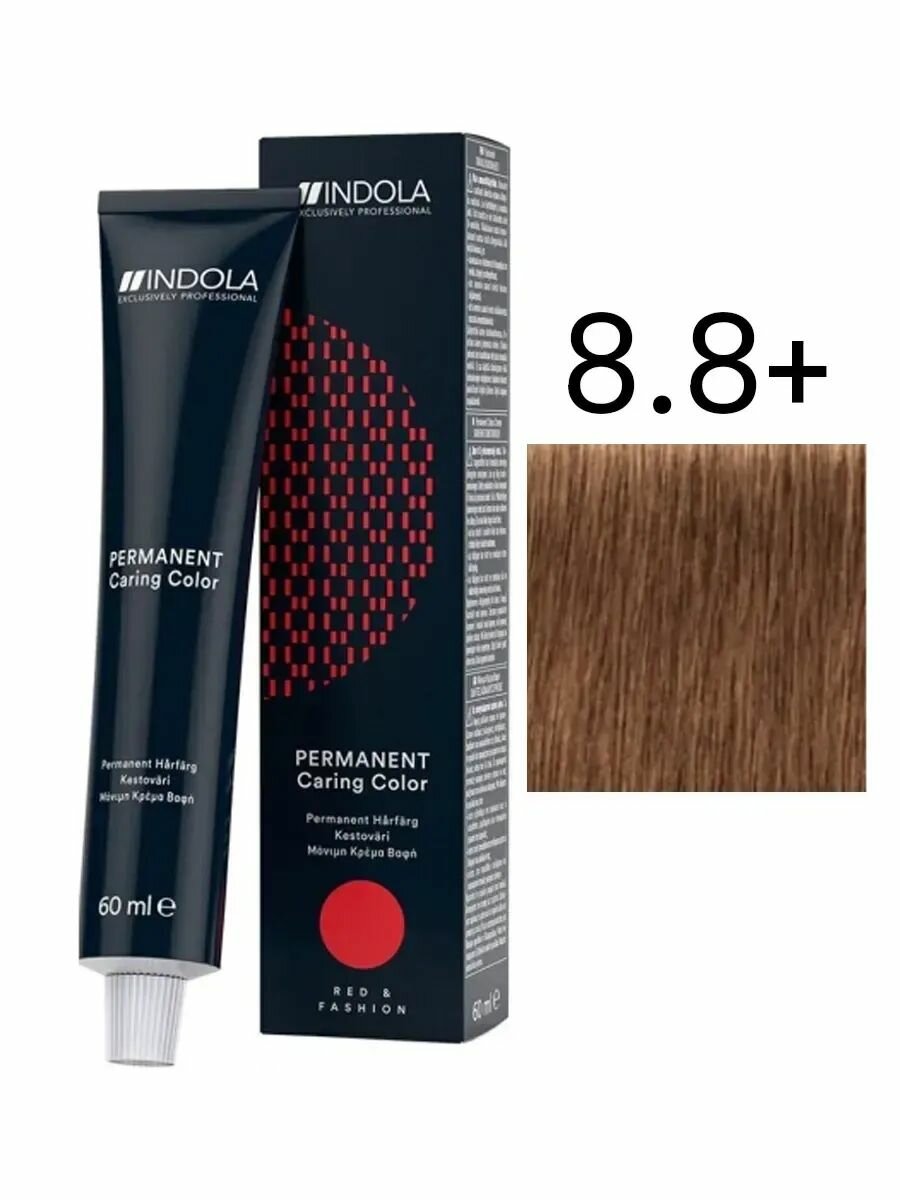 8.8+ Краска для волос Indola Red&Fashion, 60мл