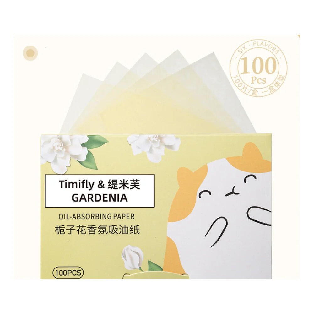 Промокательная бумага для лица ZHUXAOWAN Yellow