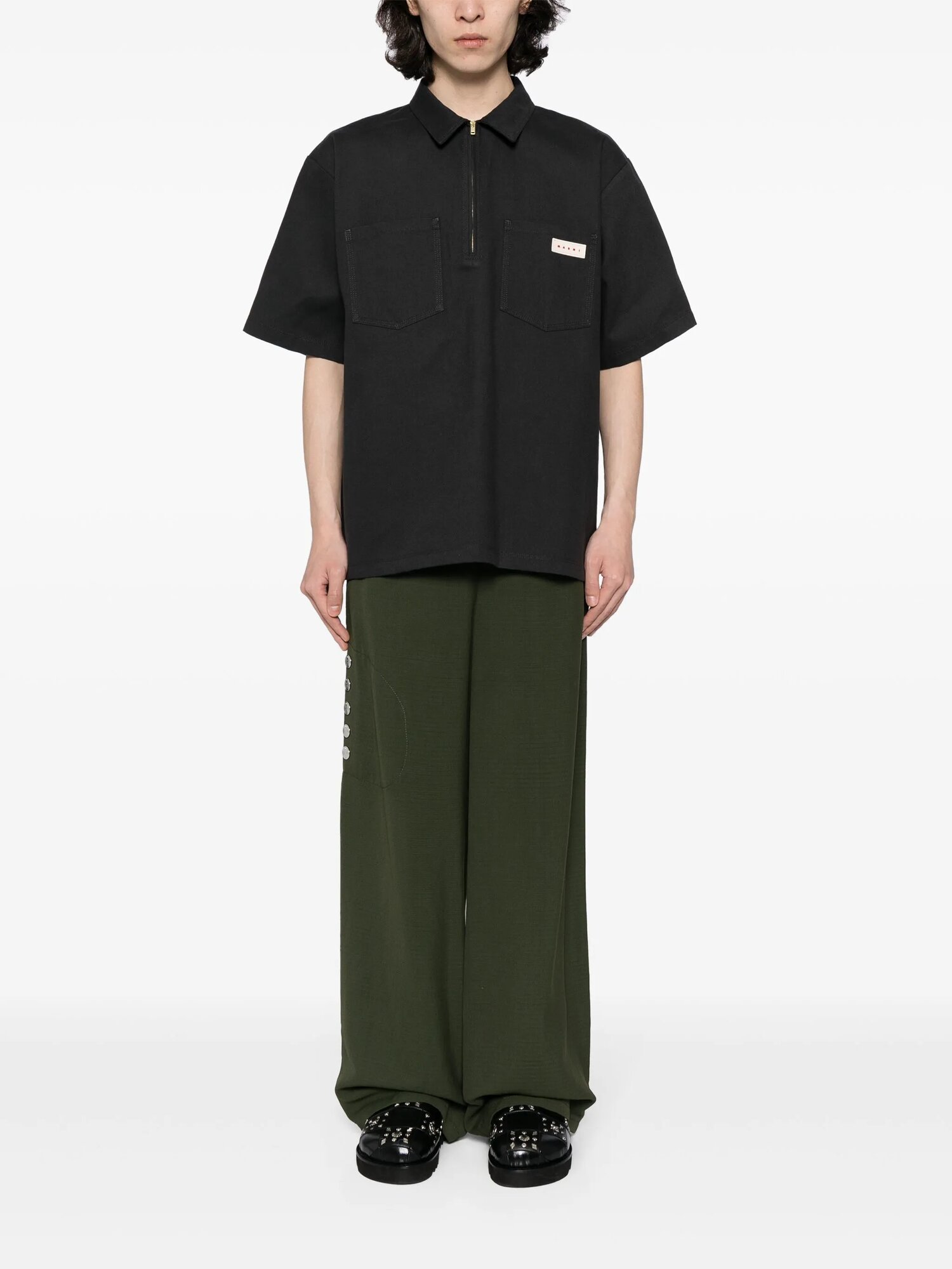 Рубашка Marni Chest-pocket shirt, размер 52 — фото 1