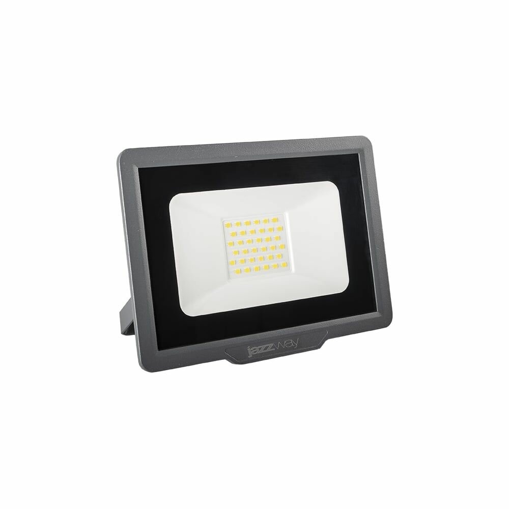 Прожектор светодиодный PFL-C3 20Вт 6500К IP65 до закален. прозр. стекло JazzWay 5023543A