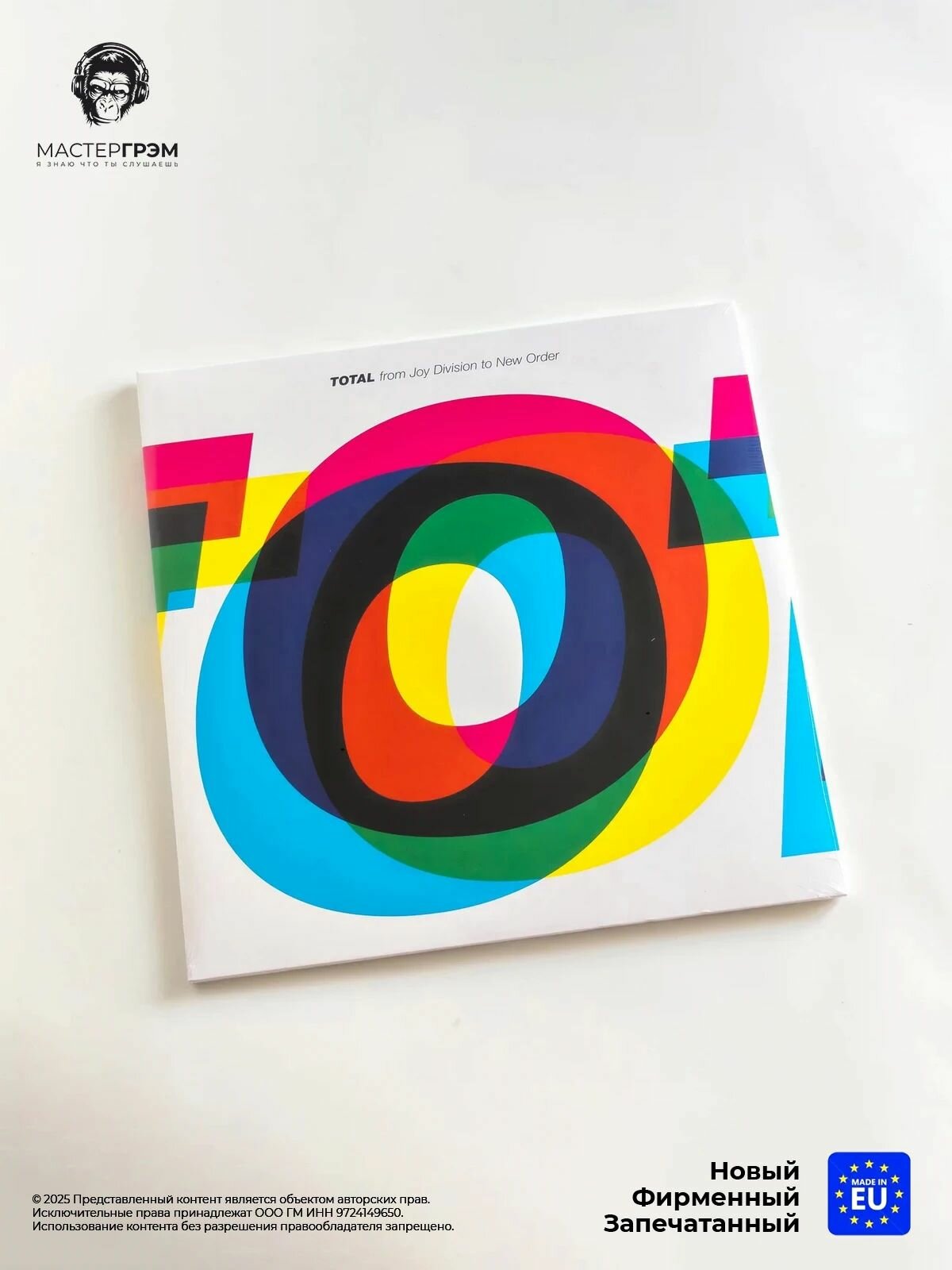 Виниловая пластинка Joy Division, New Order - Total From Joy Division To New Order (2LP) 2018