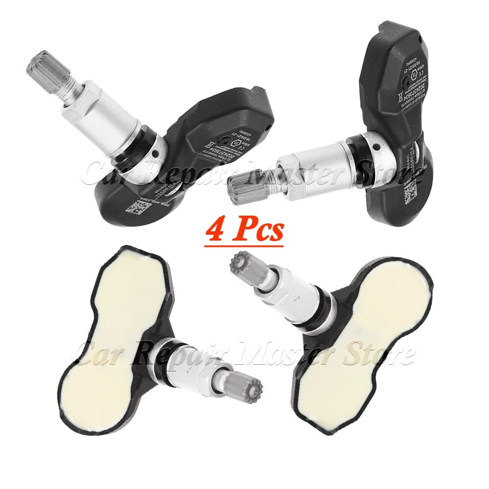 1/4 шт. новый датчик давления в шинах на 2009-2013 годы для Porsche Panamera 970 7PP 907275 F 433 МГц Датчик TPMS Монитор давления в шинах 4 Pcs