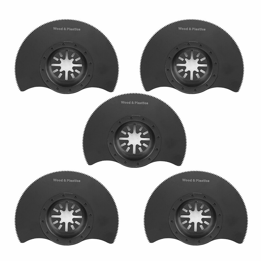 Набор из 5 лезвий для циркулярной пилы, осциллирующий многофункциональный инструмент для ремонта и резки