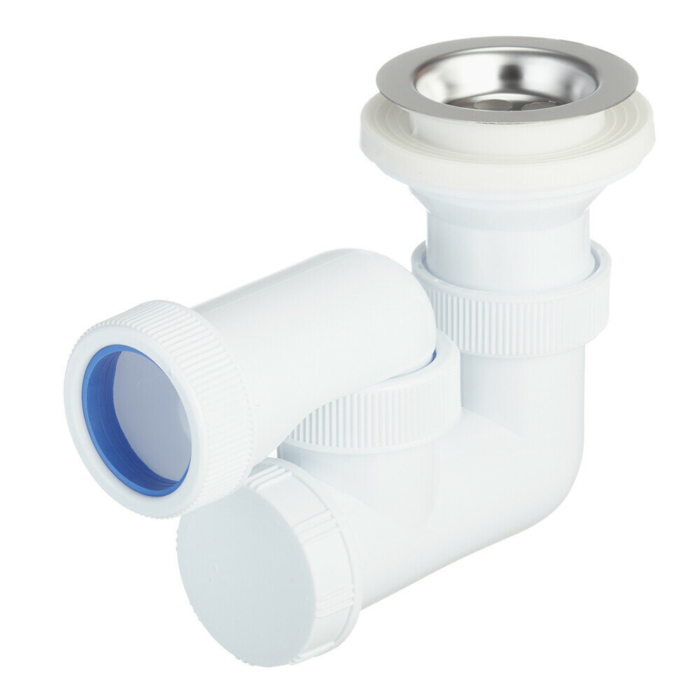 Сифон для душевого поддона Wirquin Pro 1/2х40 мм регулируемый выпуском 30975011