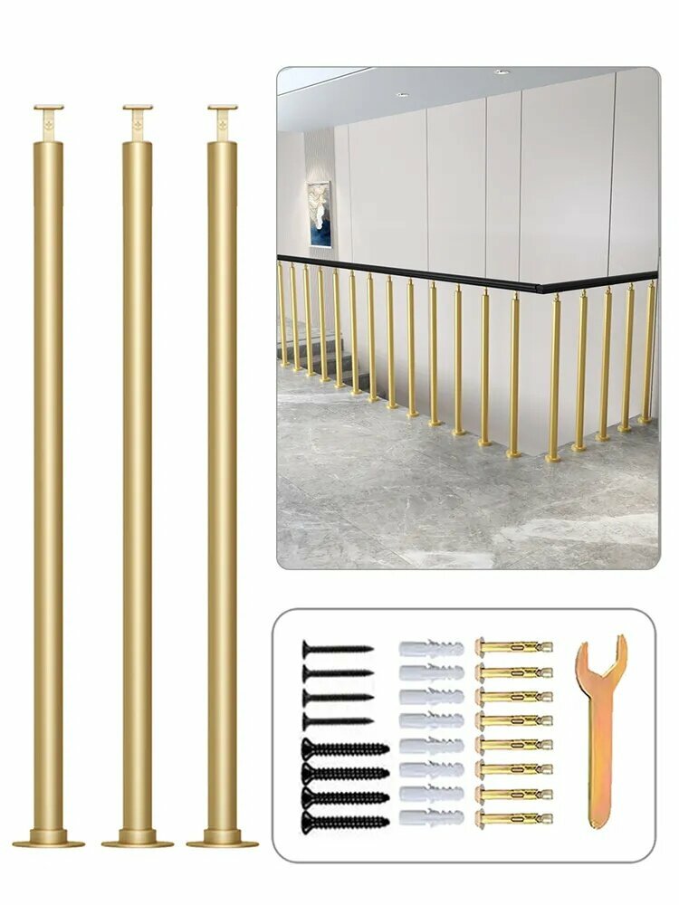 Металлические стойки для лестничных перил с регулируемым углом 270 балясины для террасы, балкона, крыльца и уличных ограждений