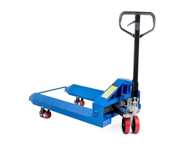 11802529 Тележка гидравлическая для рулонов 2500 кг 1150х1150 мм полиуретановые колеса TOR ZT