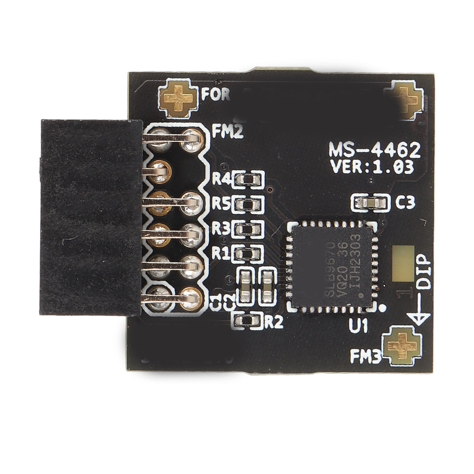 TPM2.0 Module TPM SPI 12PIN Модуль с SLB 9670 Автономный модуль безопасности для материнских плат MSI для Windows 10 11