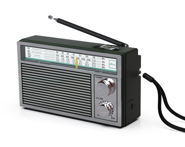 Радиоприемник RITMIX RPR-131 (аккумулятор 18650)