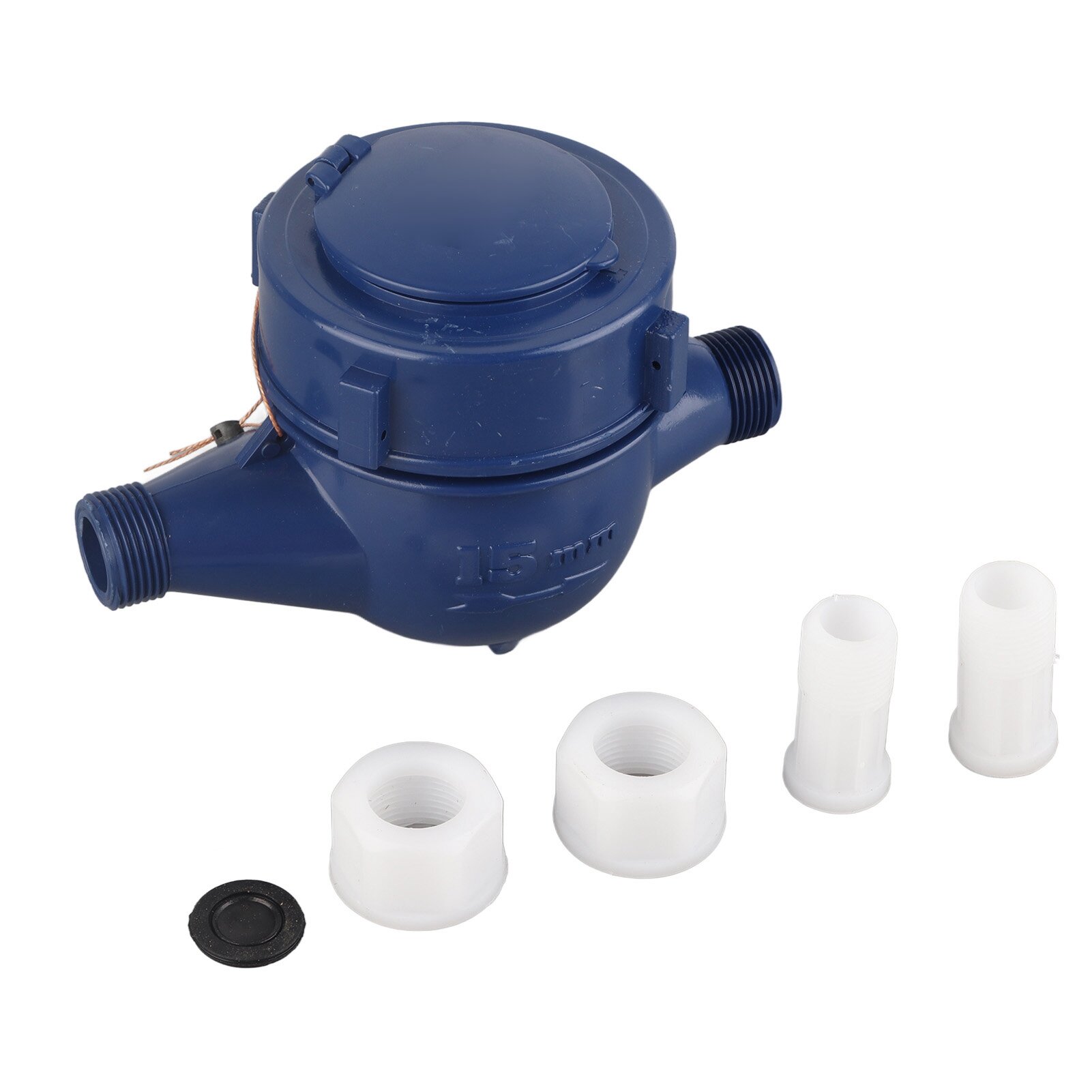 DN15 Rotary Water Meter Flow Garden, Meter, High Quality Nylon for Garden and Home use
