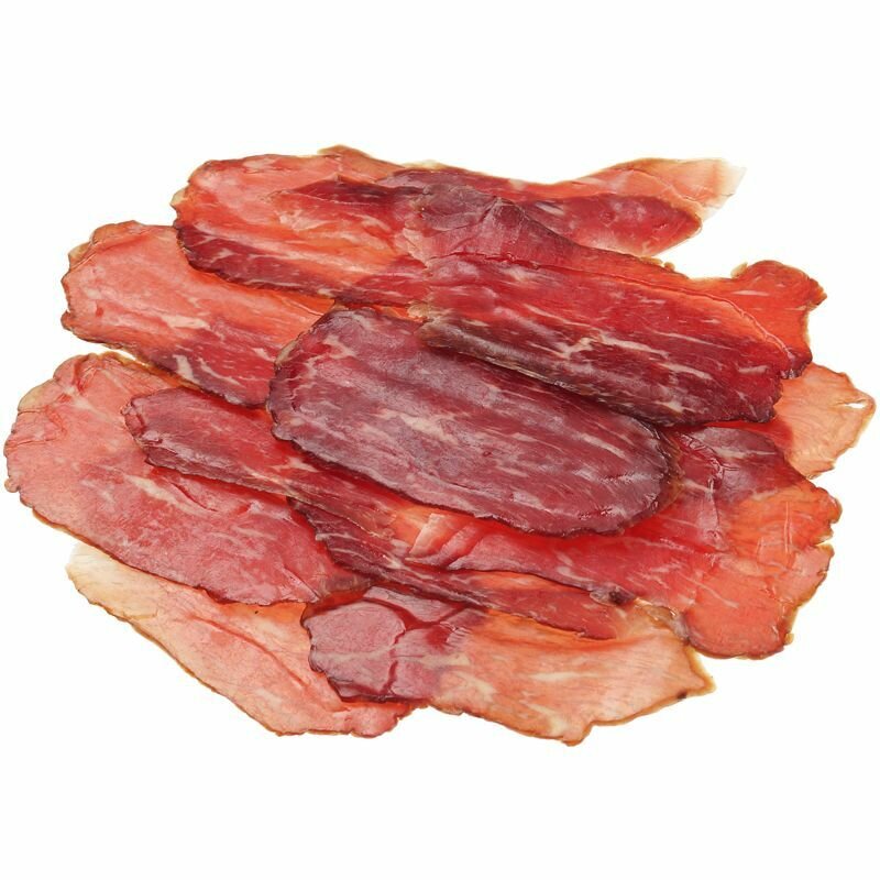 Брезаола из мяса косули сыровяленая нарезка 100г