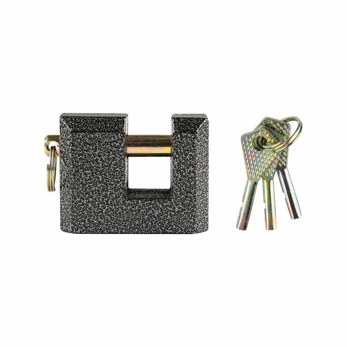 Замок навесной Park 68х53 мм, антивандальный, влагозащищенный