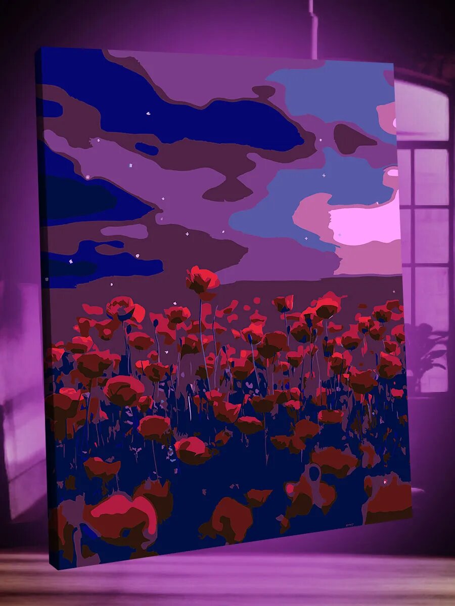 Картина по номерам Маки