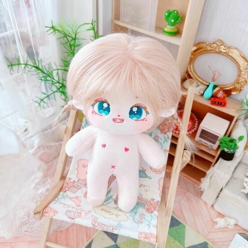 Симпатичная человекоподобная хлопчатобумажная кукла, 20 см