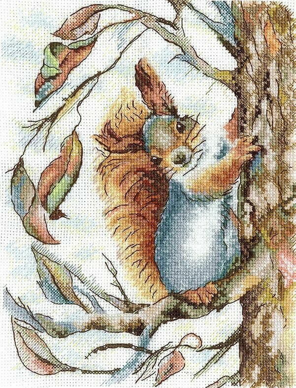 Б-20 Белка, набор для вышивания, Сделай Своими Руками