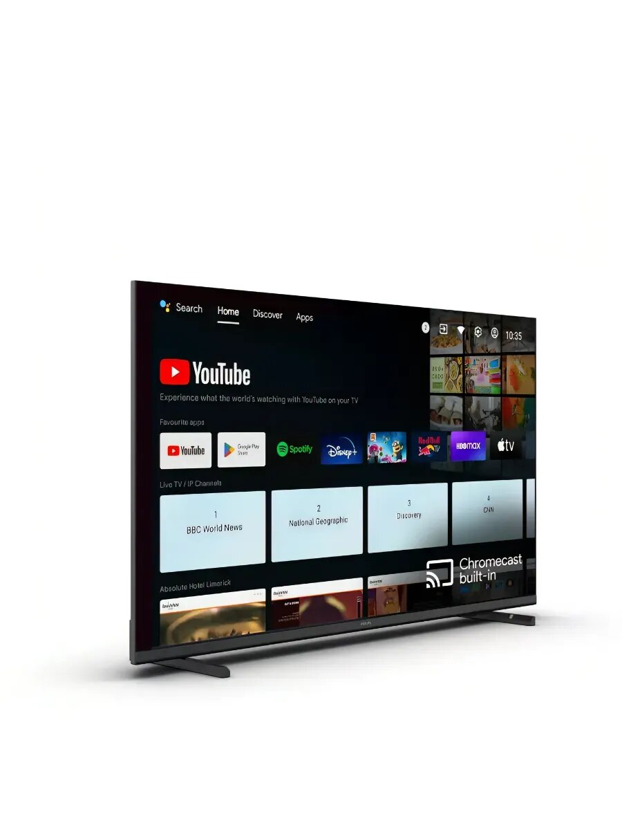 Телевизор PHILIPS 65" 65HFL4518U, 4K, Android TV