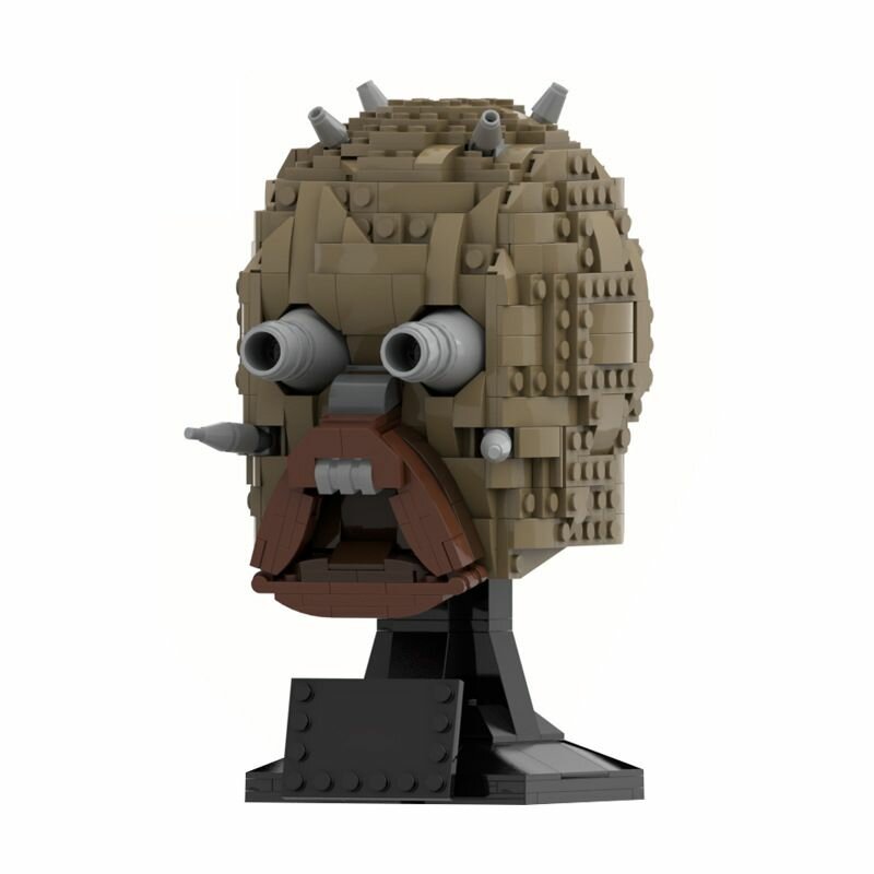 Набор строительных блоков Шлем Таскенские рейдеры MOC Коллекция моделей шлемов из кирпичиков