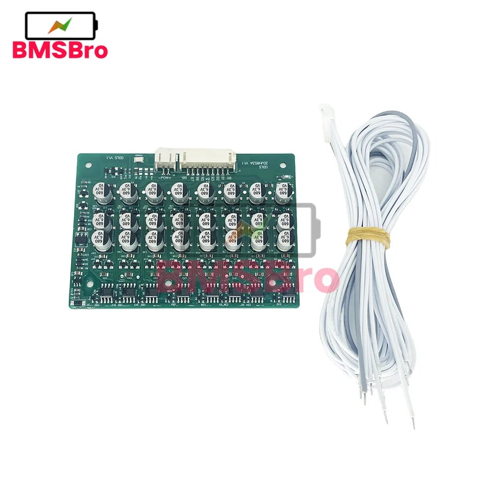 Новый 8S литиевый аккумулятор, активный эквалайзер, балансир для ремонта напряжения с защитой низкого напряжения, тройной железный литиевый универсальный 3A